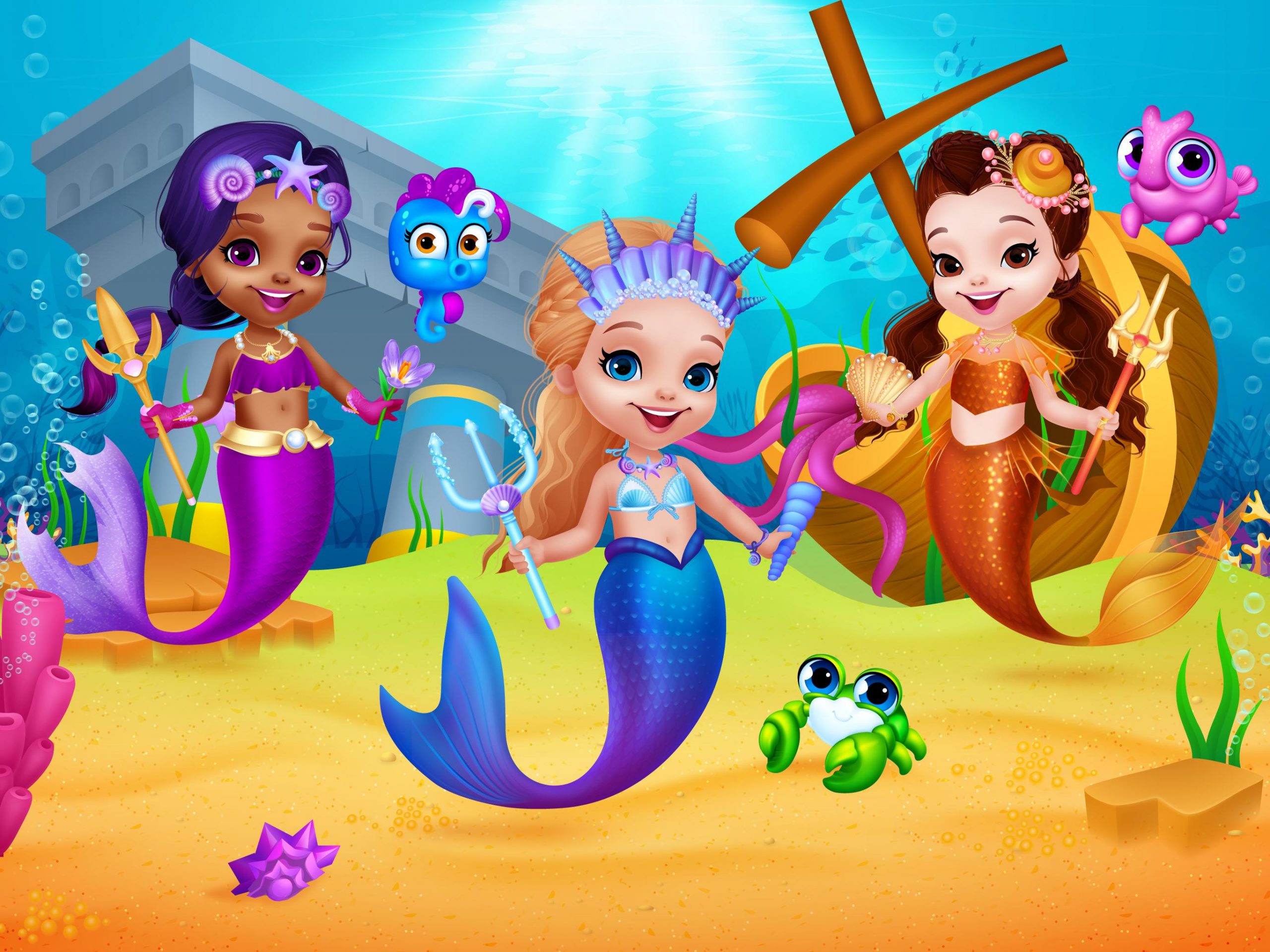 +7 Mejores Juegos de SIRENAS 🧜‍♀️ - ¡Disponibles para ANDROID!