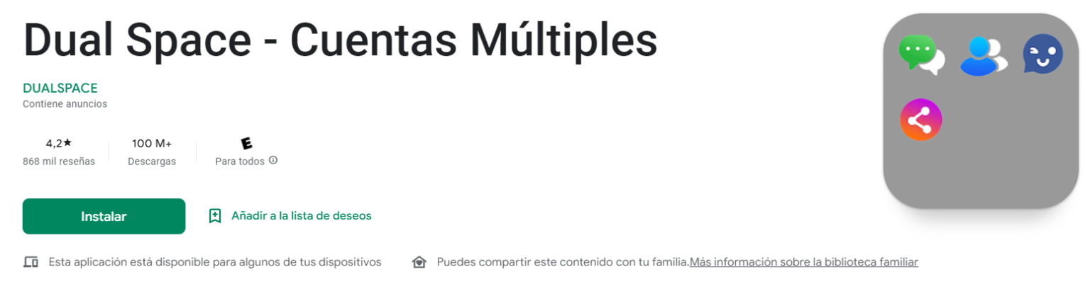 +10 Aplicaciones duales ¡MANTEN VARIAS CUENTAS ABIERTAS! - Interjoomla
